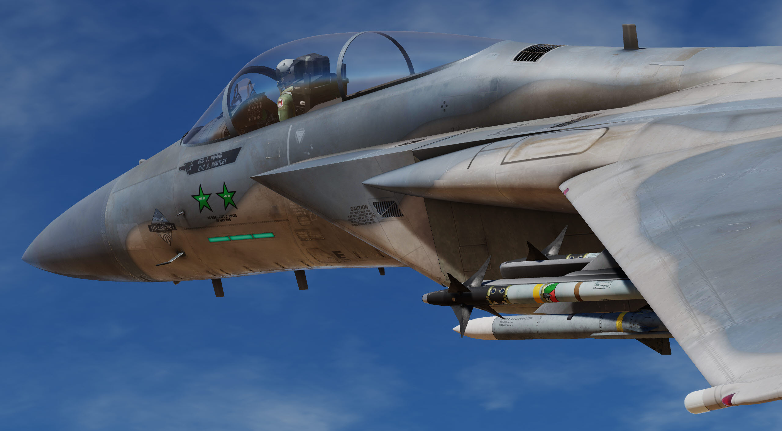 Re-textured USAF low-vis Air to Air Weapons